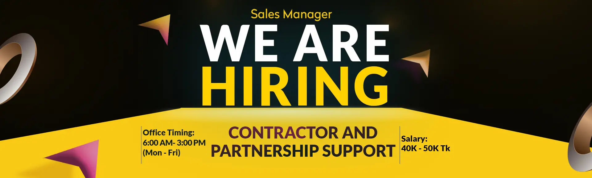 Sales Admin Support - Sales Manager